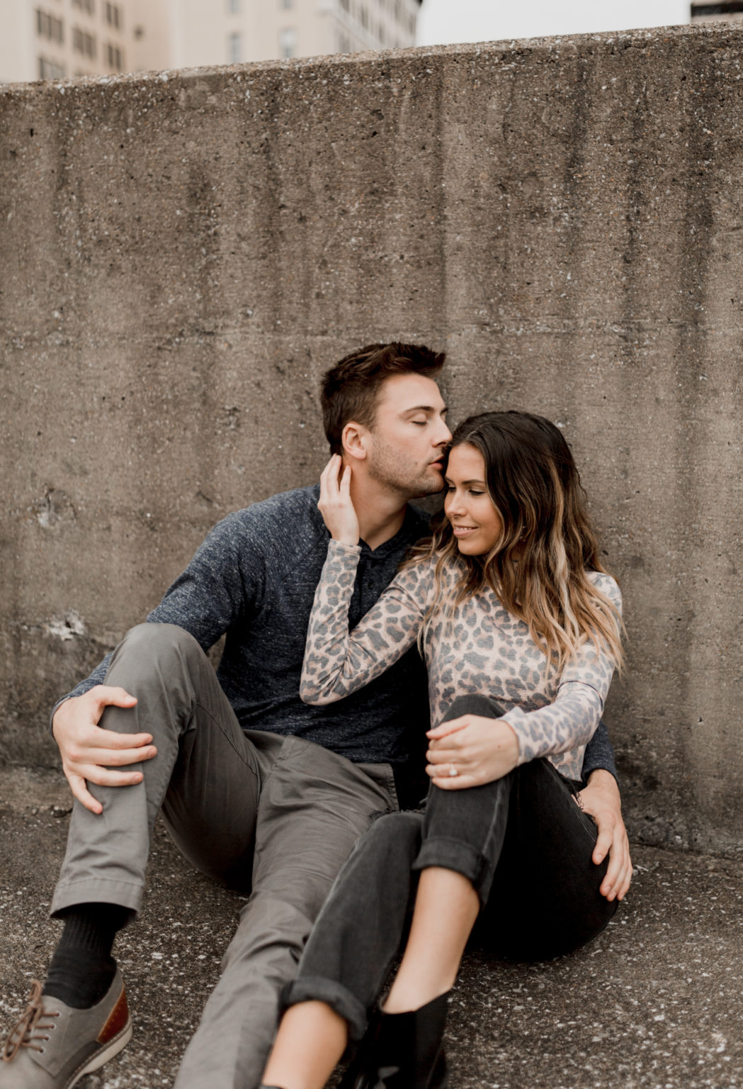 Paige & Ethan - Urban Engagement Session In Downtown Chattanooga ...