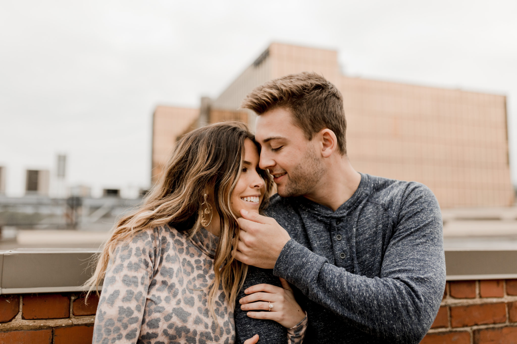Paige & Ethan - Urban Engagement Session In Downtown Chattanooga ...