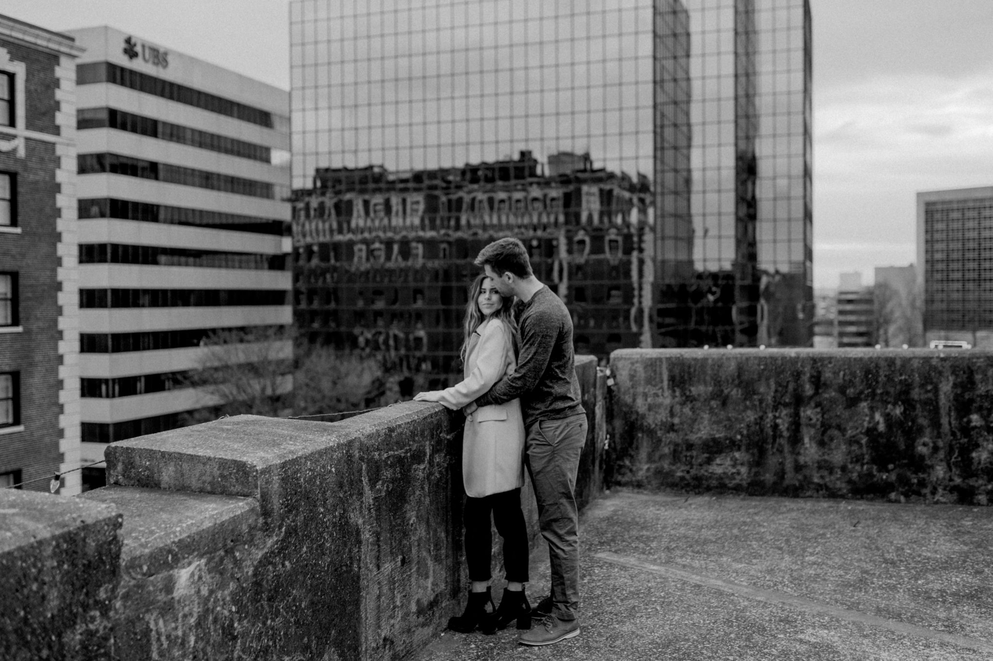 Paige & Ethan - Urban Engagement Session In Downtown Chattanooga ...