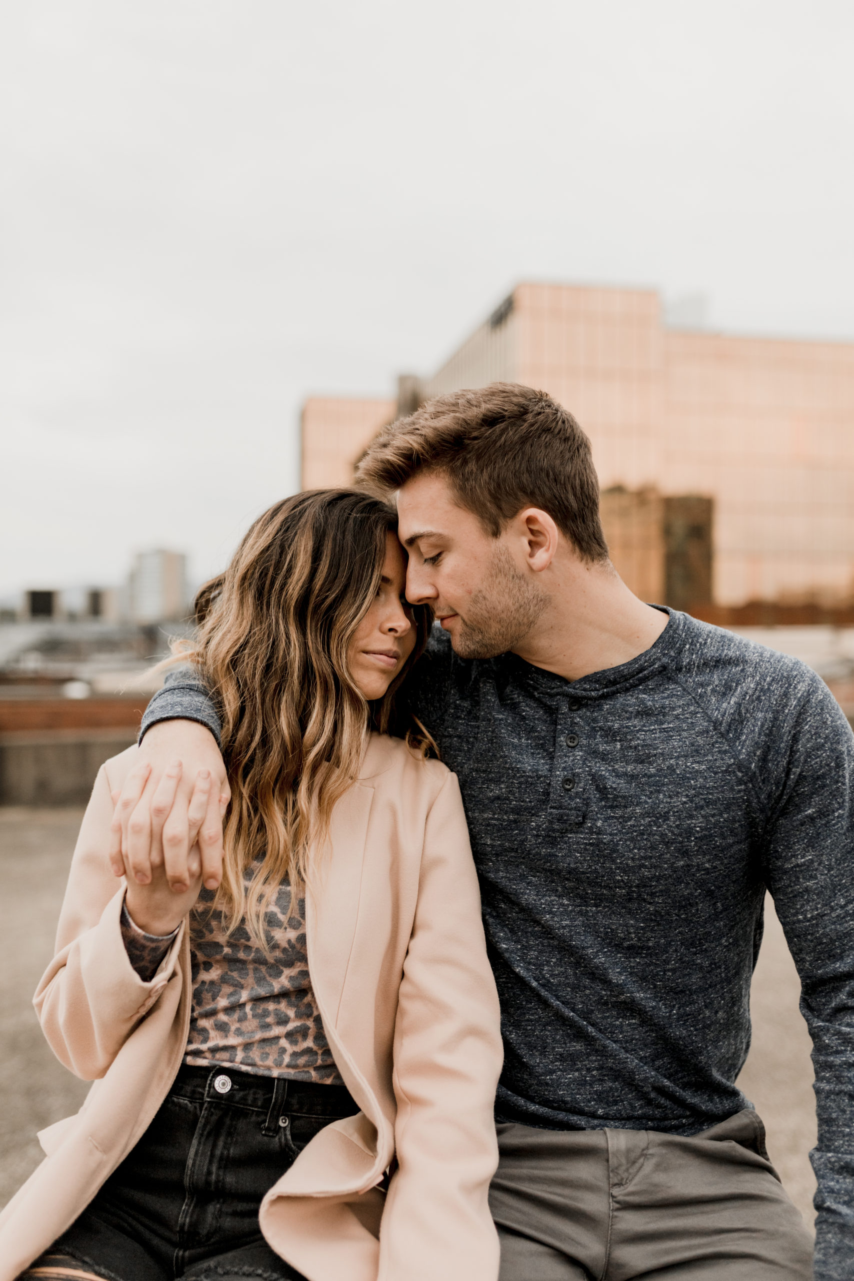 Paige & Ethan - Urban Engagement Session In Downtown Chattanooga ...